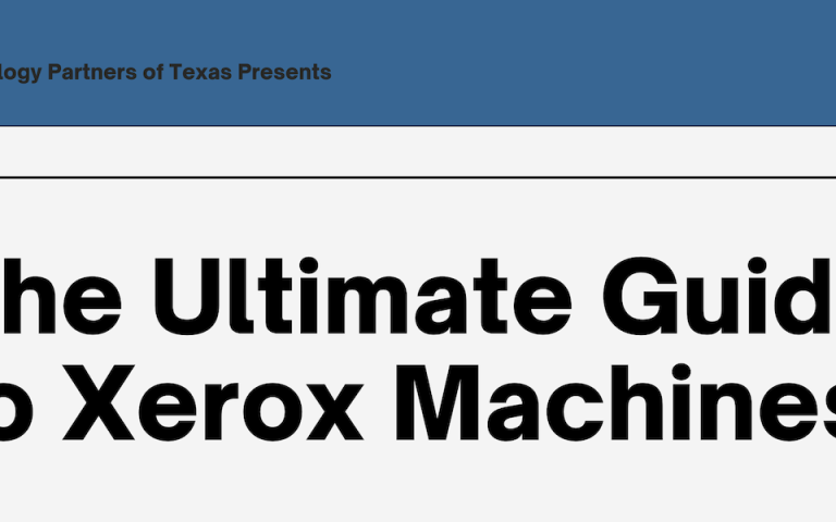 The Ultimate Guide to Xerox Machines