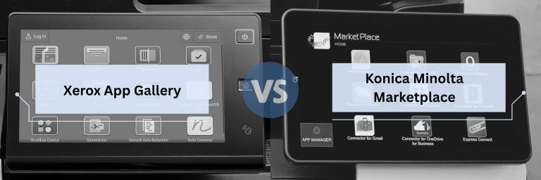 Xerox App Gallery vs Konica Minolta MarketPlace: Which Printer App ...